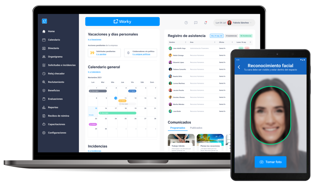 Worky Software de Recursos Humanos y Nómina | Gestión integral de equipos
